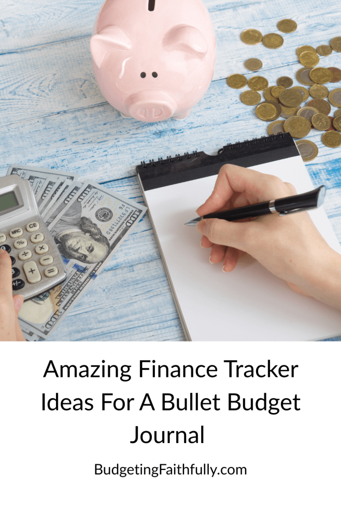 Amazing Finance Tracker Ideas For A Bullet Budget Journal