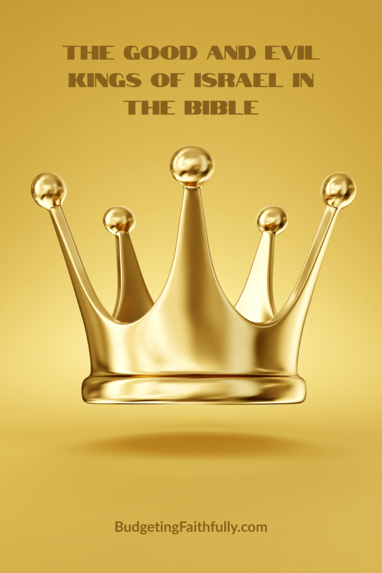 The Good And Evil Kings Of Israel In The Bible